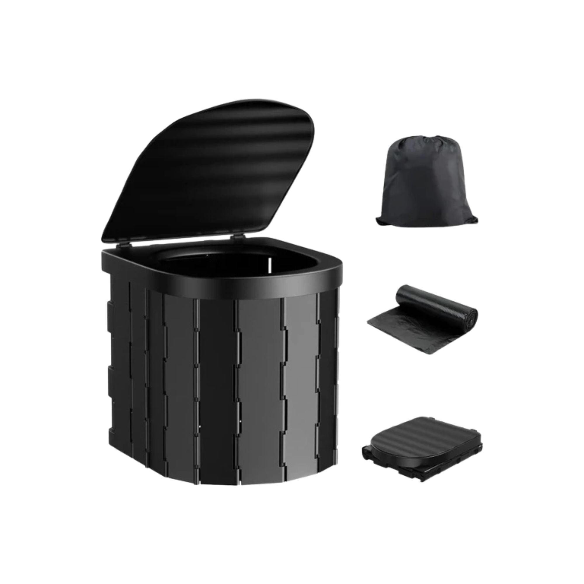 Social Hike Portable Folding Camping Toilet - Outdoor Lightweight Comp ...